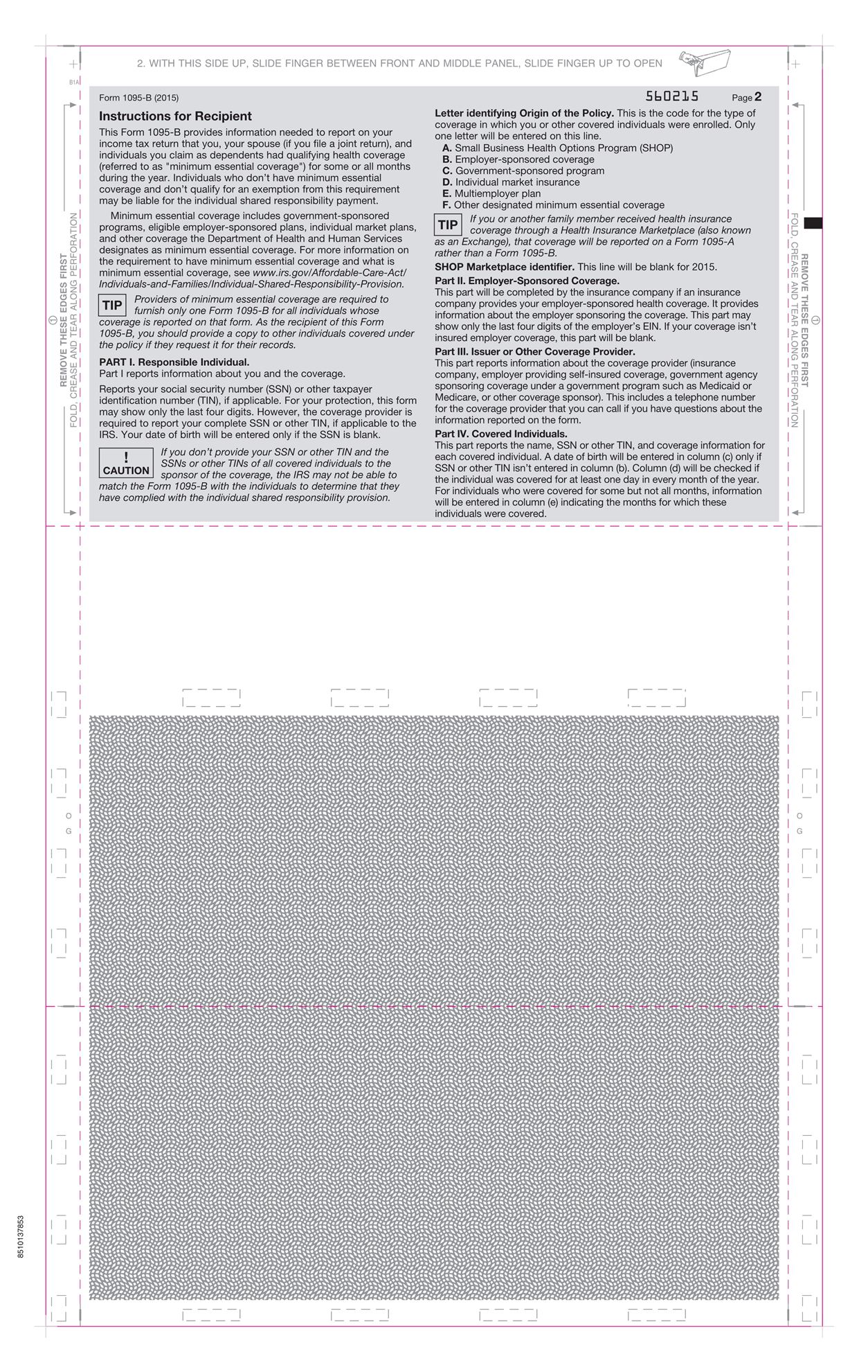 FTI Tax Forms. MW1095BBF