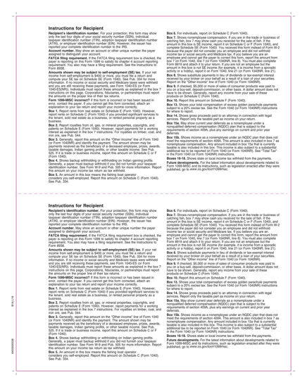 FTI Tax Forms. LMISCREC