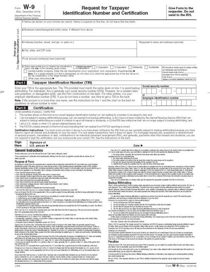 FTI Tax Forms. LW9