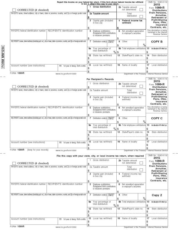 FTI Tax Forms. MW1234