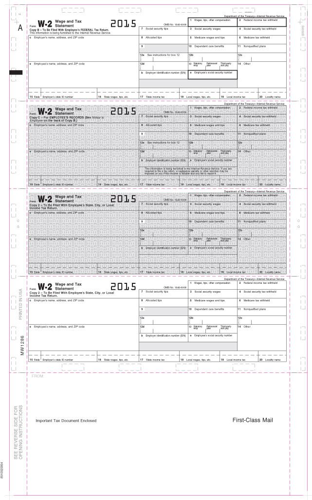 FTI Tax Forms. MW1286